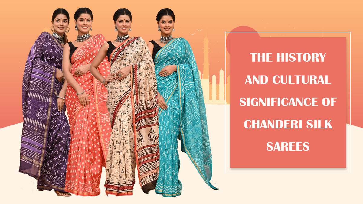 The History And Cultural Significance Of Chanderi Silk Sarees – Craftsmoda